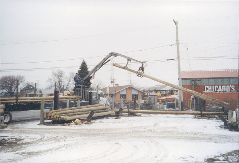 Poles Piling – Calumet Harbor Lumber Co